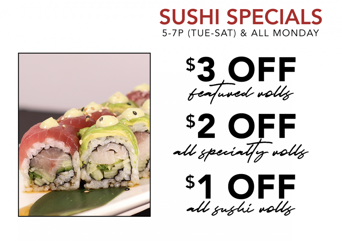 Featured Menu • SoHo Sushi